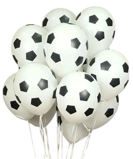 Ballons de fête motifs ballon de foot – Dialy