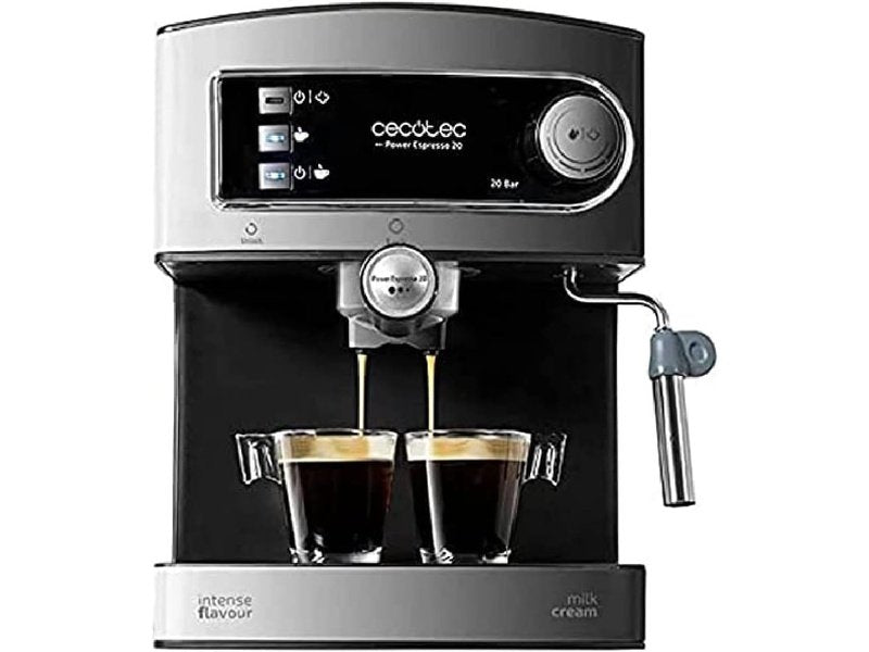 CECOTEC – Machine à Café Power Espresso 20 – Double Sortie – Dialy