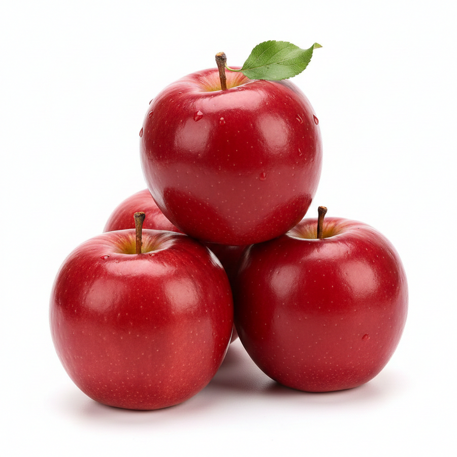 Pommes rouges fraîches, croquantes et bien fermes – Dialy